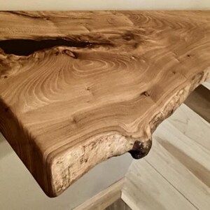 Industrial Floating Bar Table: Wall Hanging Breakfast Drinks Bar - Etsy