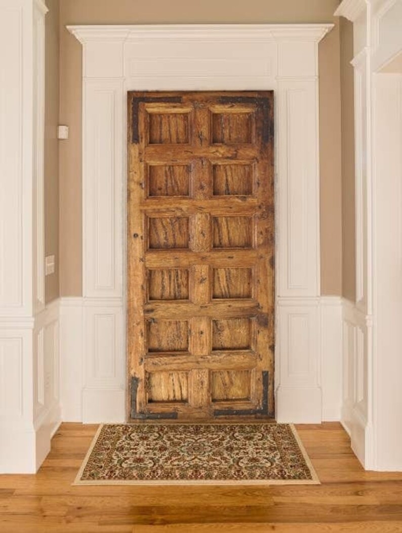 Antique Solid Wood Door Vintage Door Replica Custom Size | Etsy