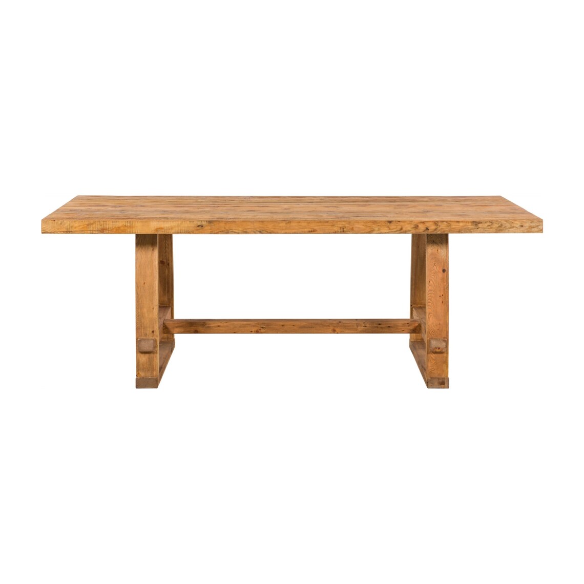 Straight Edge Table Custom Table Large Dining Table Rustic - Etsy