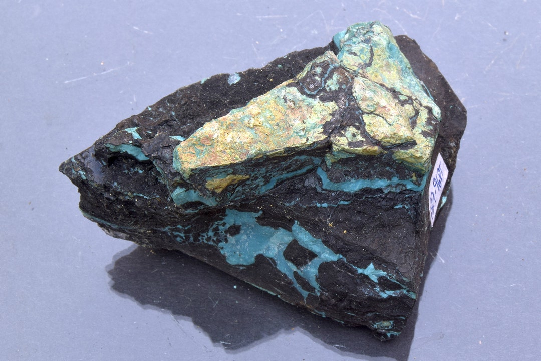 Tenorite and Chrysocolla From Ray Mine, Pinal County, Arizona, USA ...