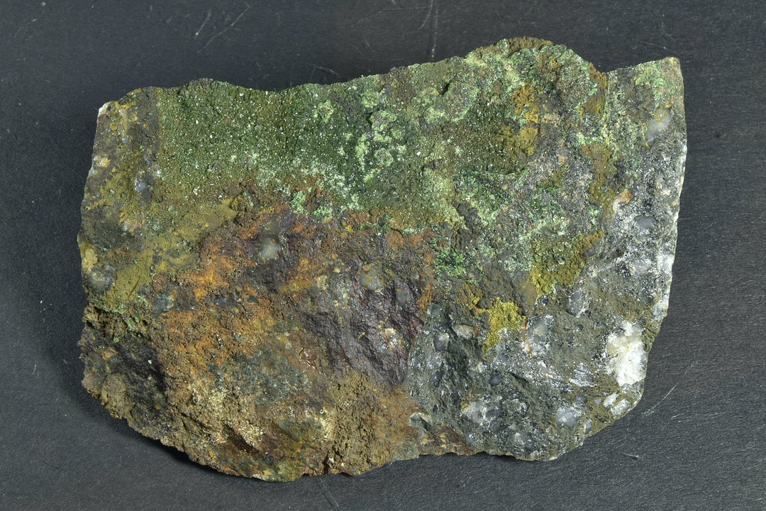 Chalcosiderite From Wheal Phoenix, Cornwall UK Mineral Specimen 125g - Etsy