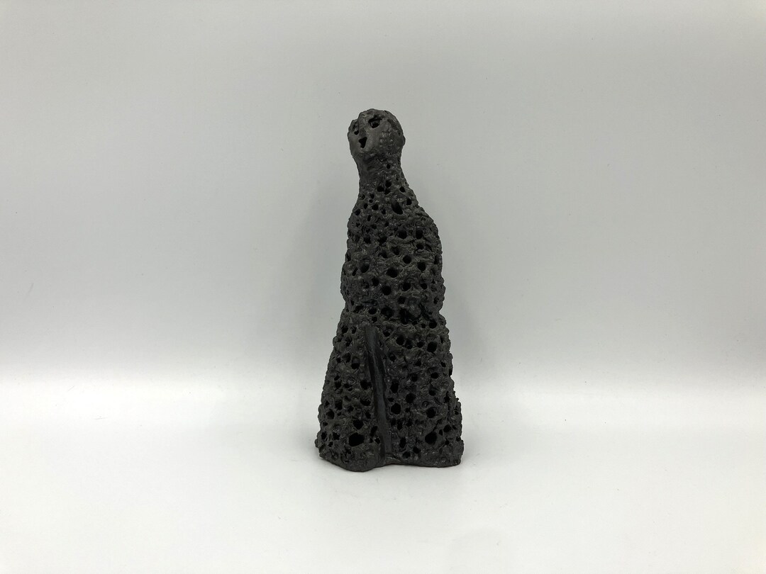 Unique "lava People" Ceramic Figurine by Icelandic Artist Lana Matusa ...