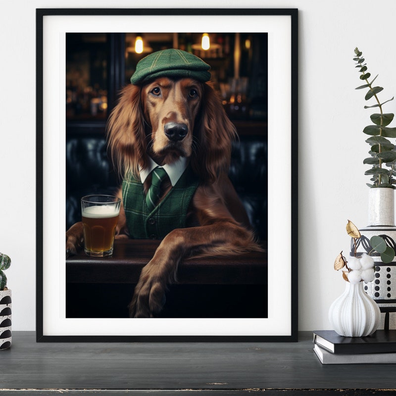Whimsical Animal Pub - Etsy UK