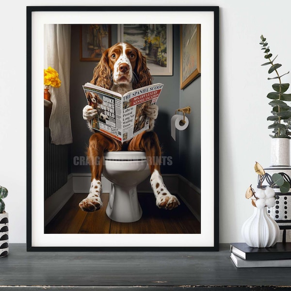 Springer Spaniel Art - Etsy