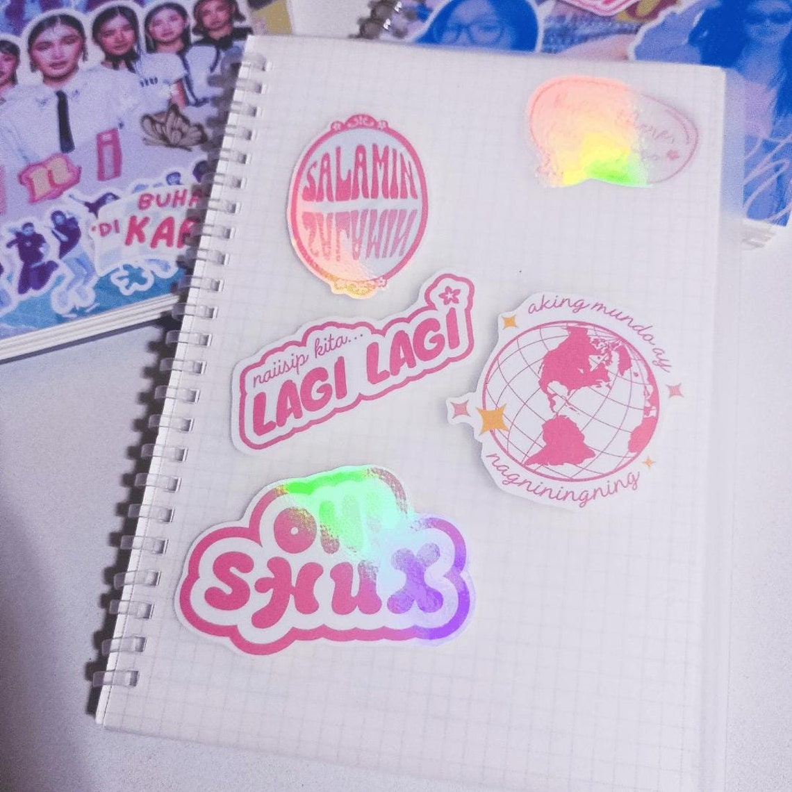 Download Printable BINI Lyrics Sticker Set in PNG Fully Editable in ...