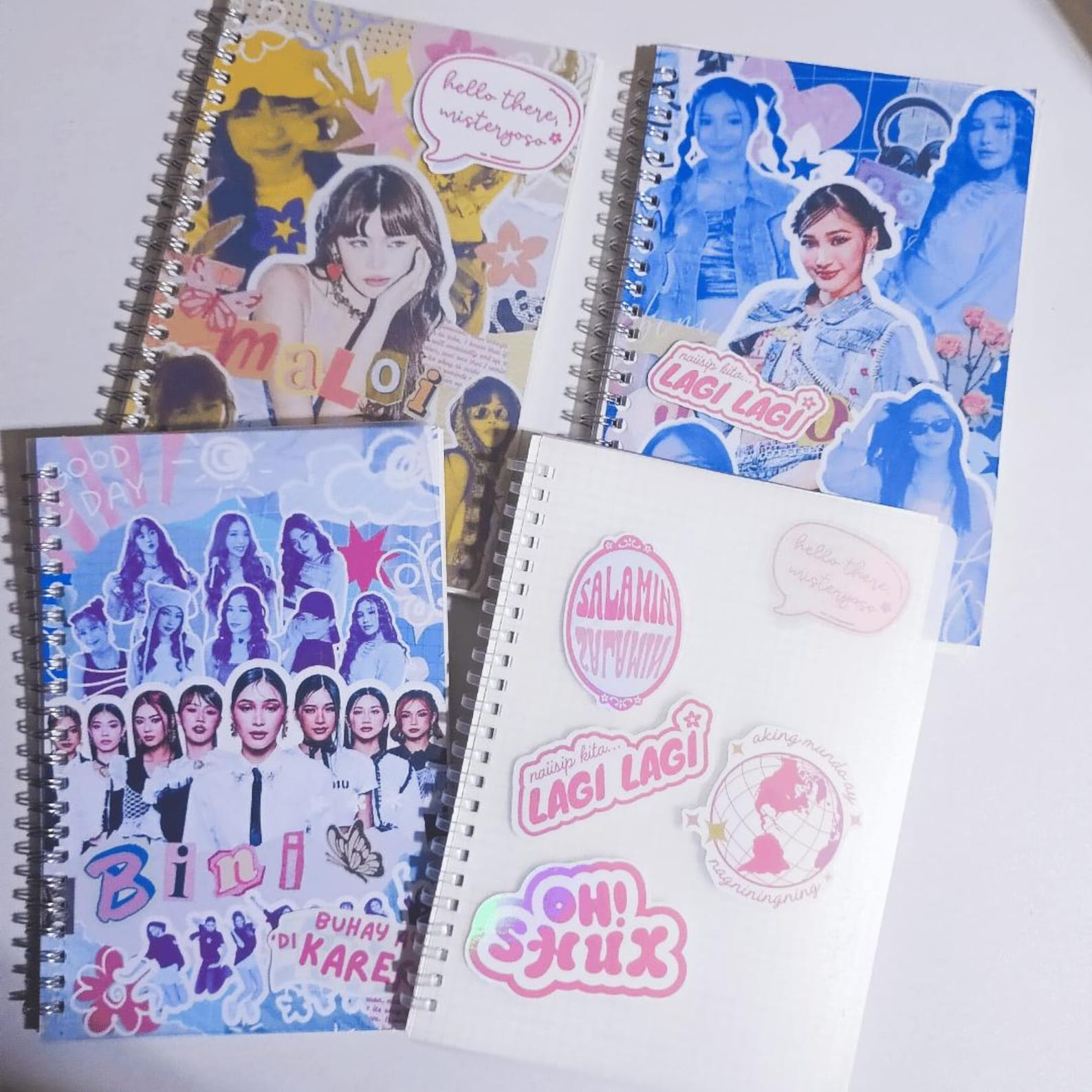 Download Printable BINI Lyrics Sticker Set in PNG Fully Editable in ...