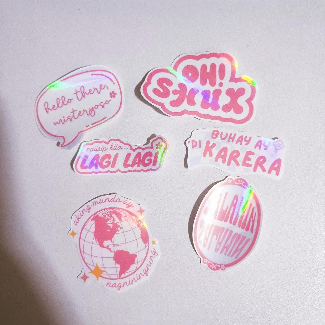 Download Printable BINI Lyrics Sticker Set in PNG Fully Editable in ...