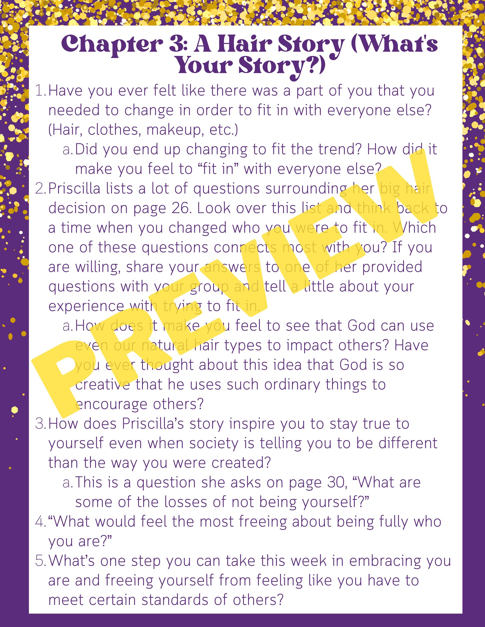 Small Group Discussion Guide for Radiant by Priscilla Shirer - Etsy