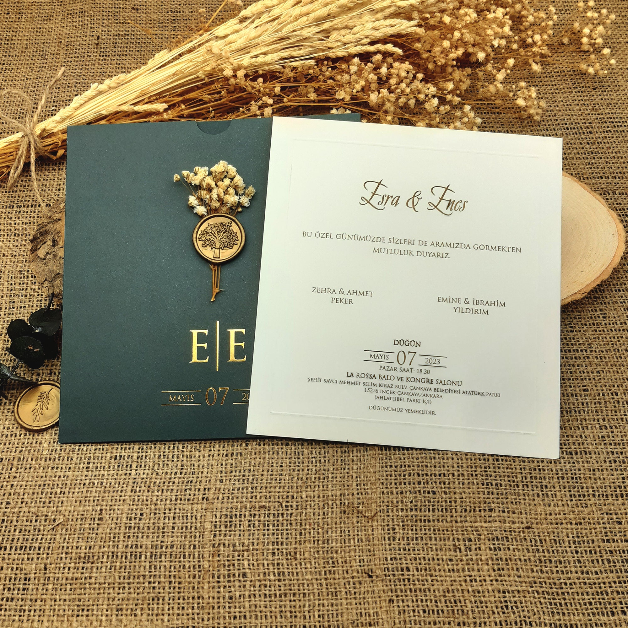 Blue Invitation for Wedding, Invitation Card for Wedding Colorful ...