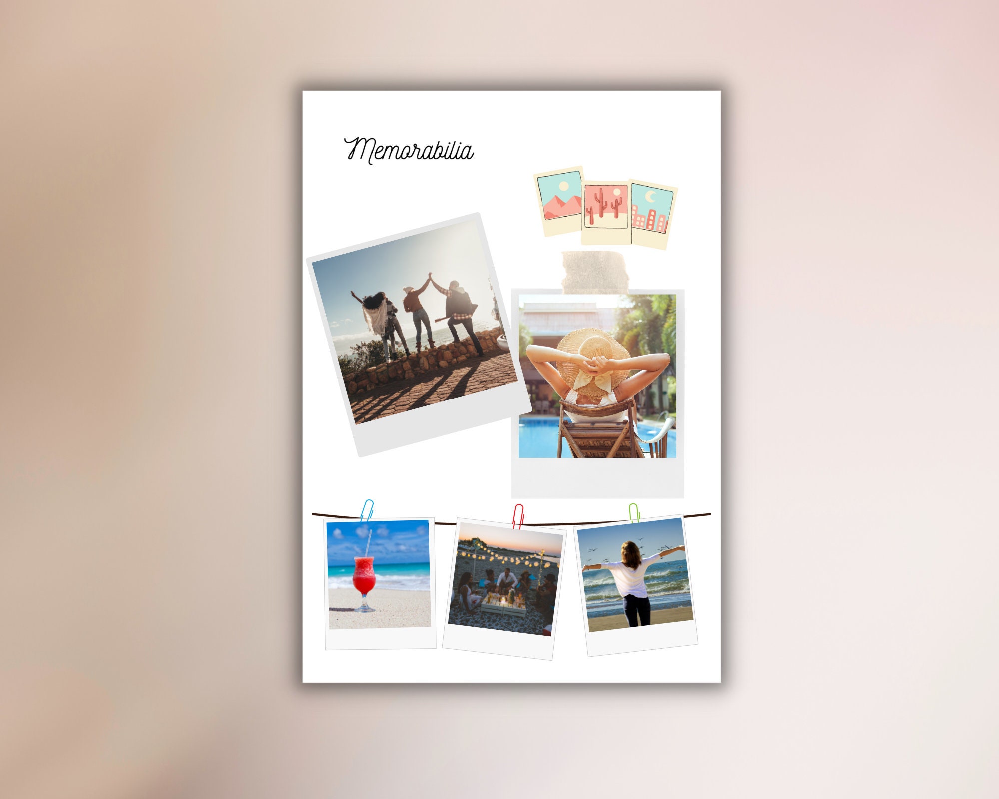 Travel Journal Printable, Travel Diary, Trip Itinerary, Travel Gift ...