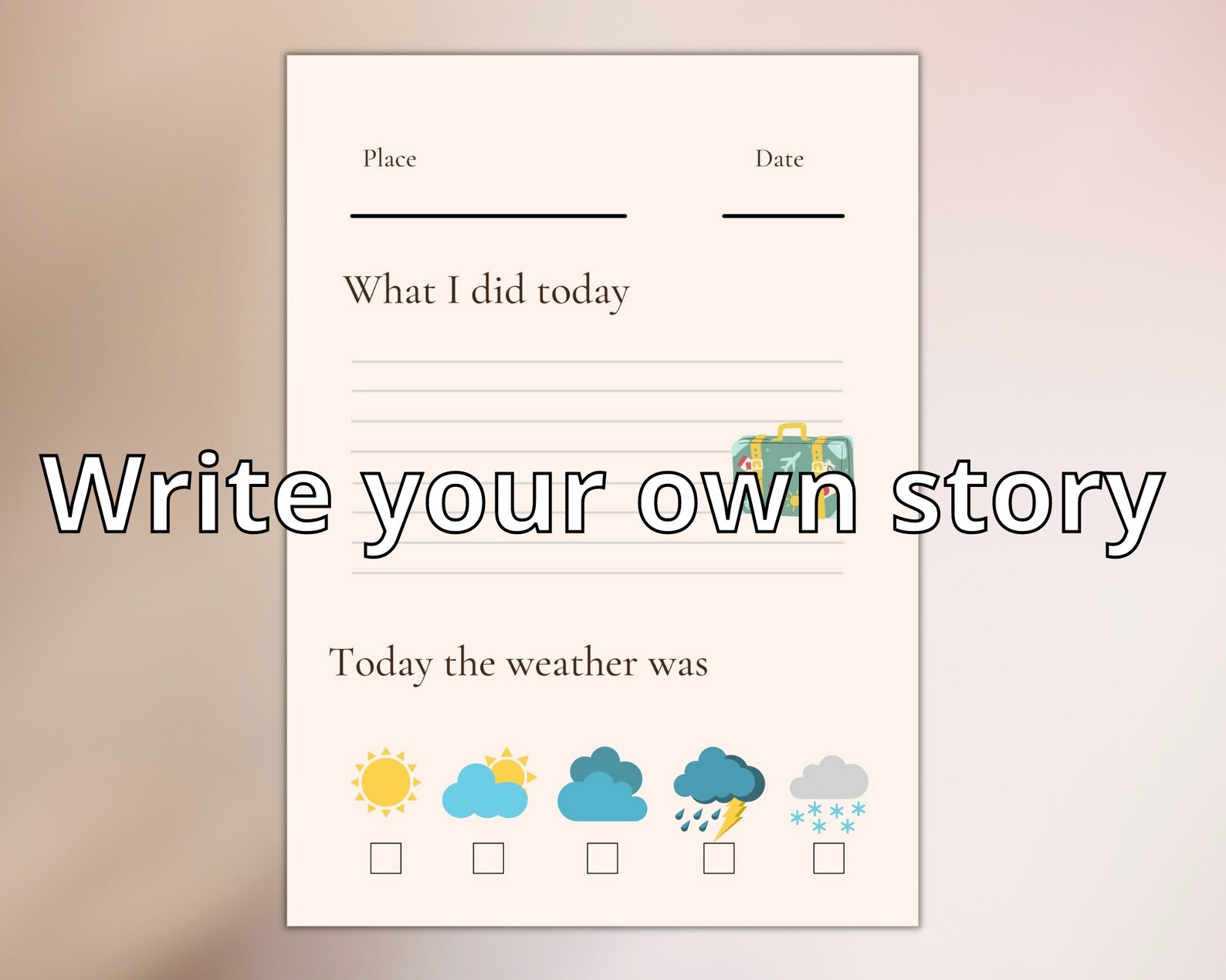 Travel Journal Printable Travel Diary Trip Itinerary Travel - Etsy