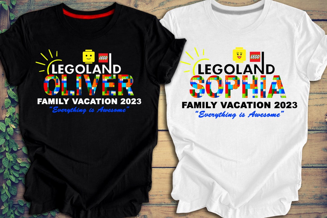 Legoland Matching Shirt Custom Building Blocks Matching - Etsy