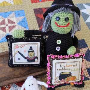 Harlequin Halloween Complete Collection, Primitive Cross Stitch ...