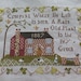 The Ivy Green, PDF/DIGITAL Cross Stitch Pattern, Primitive Cross Stitch ...
