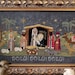 Holy! Holy! Holy! Primitive Cross Stitch Pattern, Nativity Cross Stitch ...