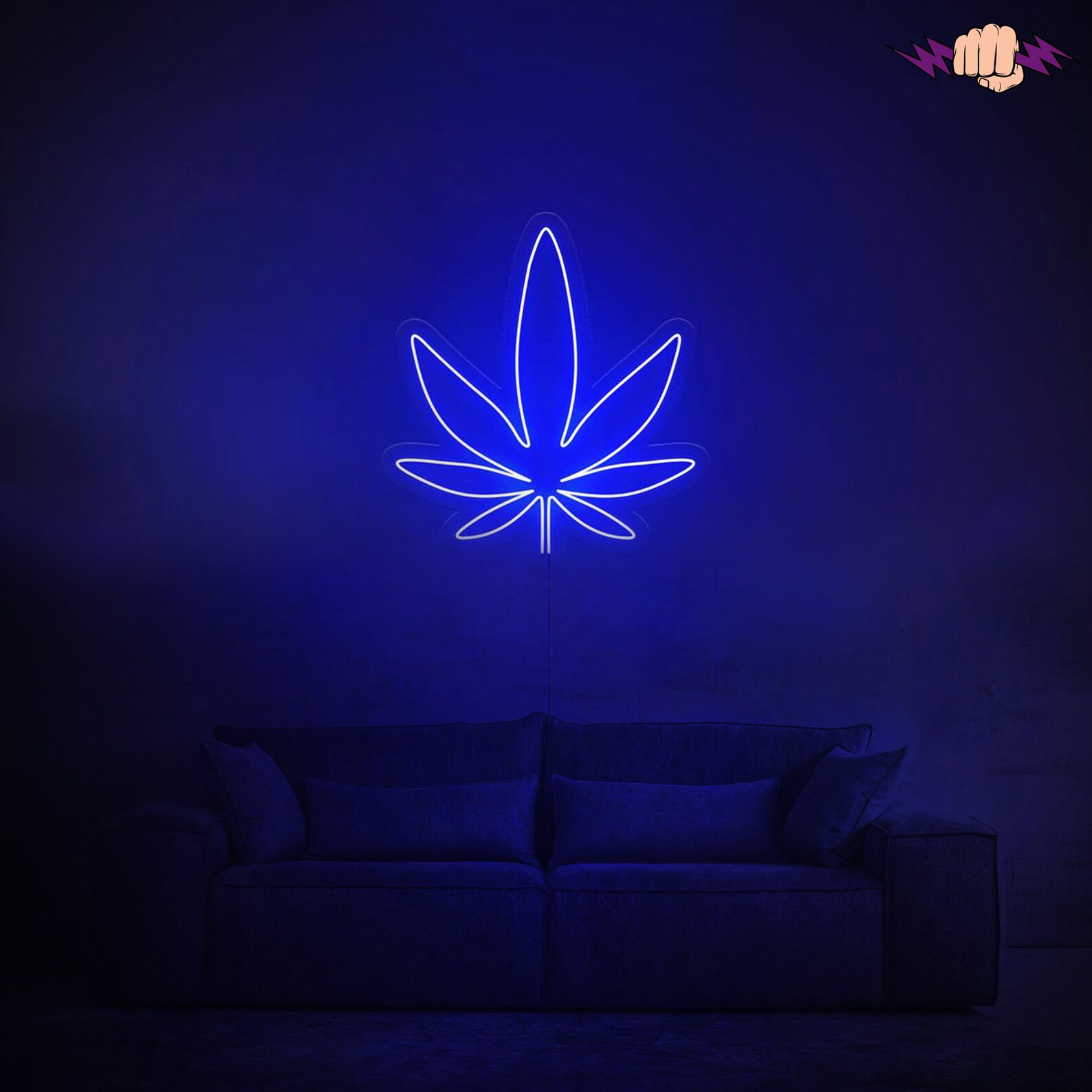Cannabis Neon SignMarijuana SignGanja SignNeon LightWall | Etsy