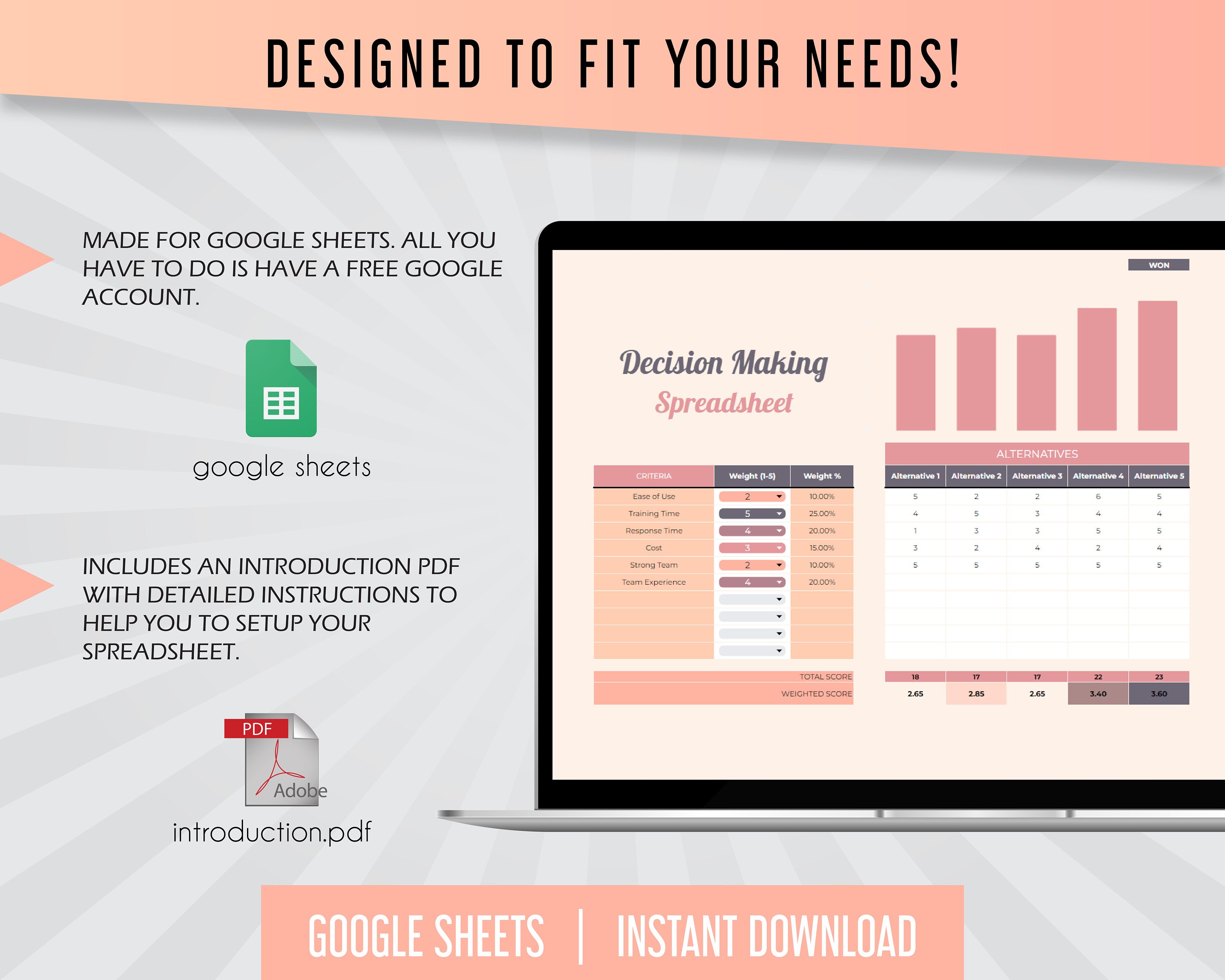 Decision Matrix Pro, Informed Decision, Strategic Management ...