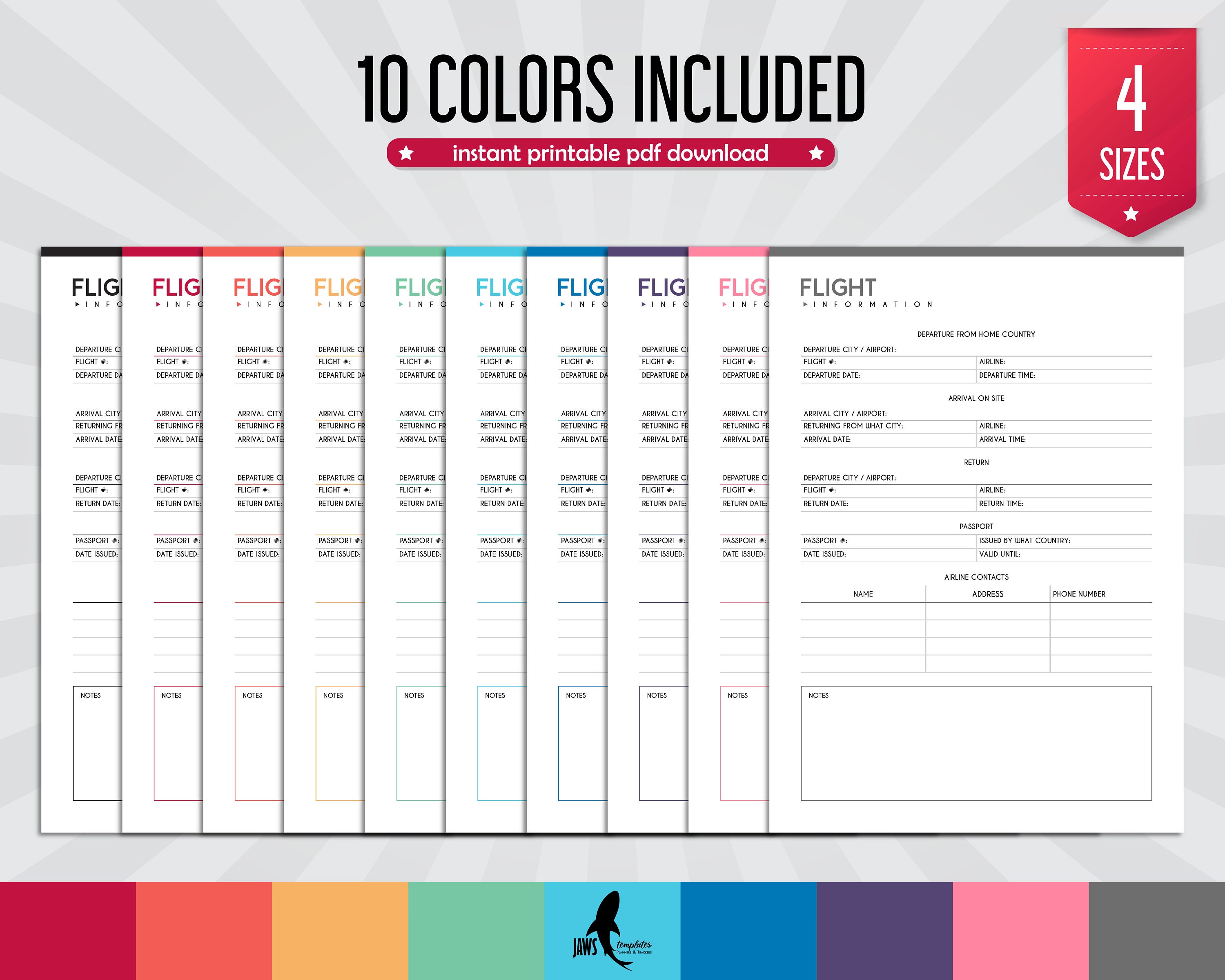 Flight Details, Travel Itinerary, Departure Time, Arrival Time ...