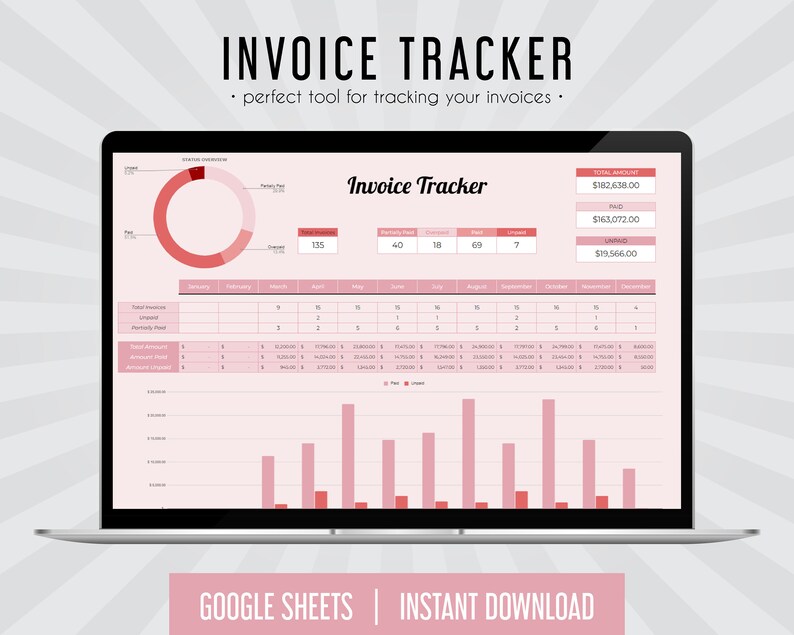 Invoice Tracker, Order Tracker, Small Business, Spreadsheet Bundle ...