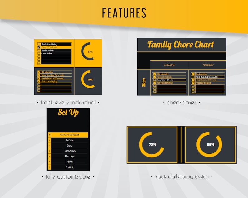 Task Tracker, Household Chores, Family Activity, Collaborativelist ...