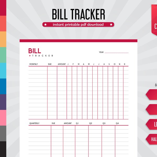 Due Date Tracker Etsy
