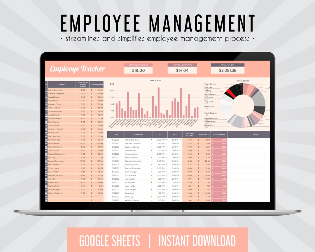 Employee Management, Task Tracker, Staff Productivity, Timekeeping Tool ...