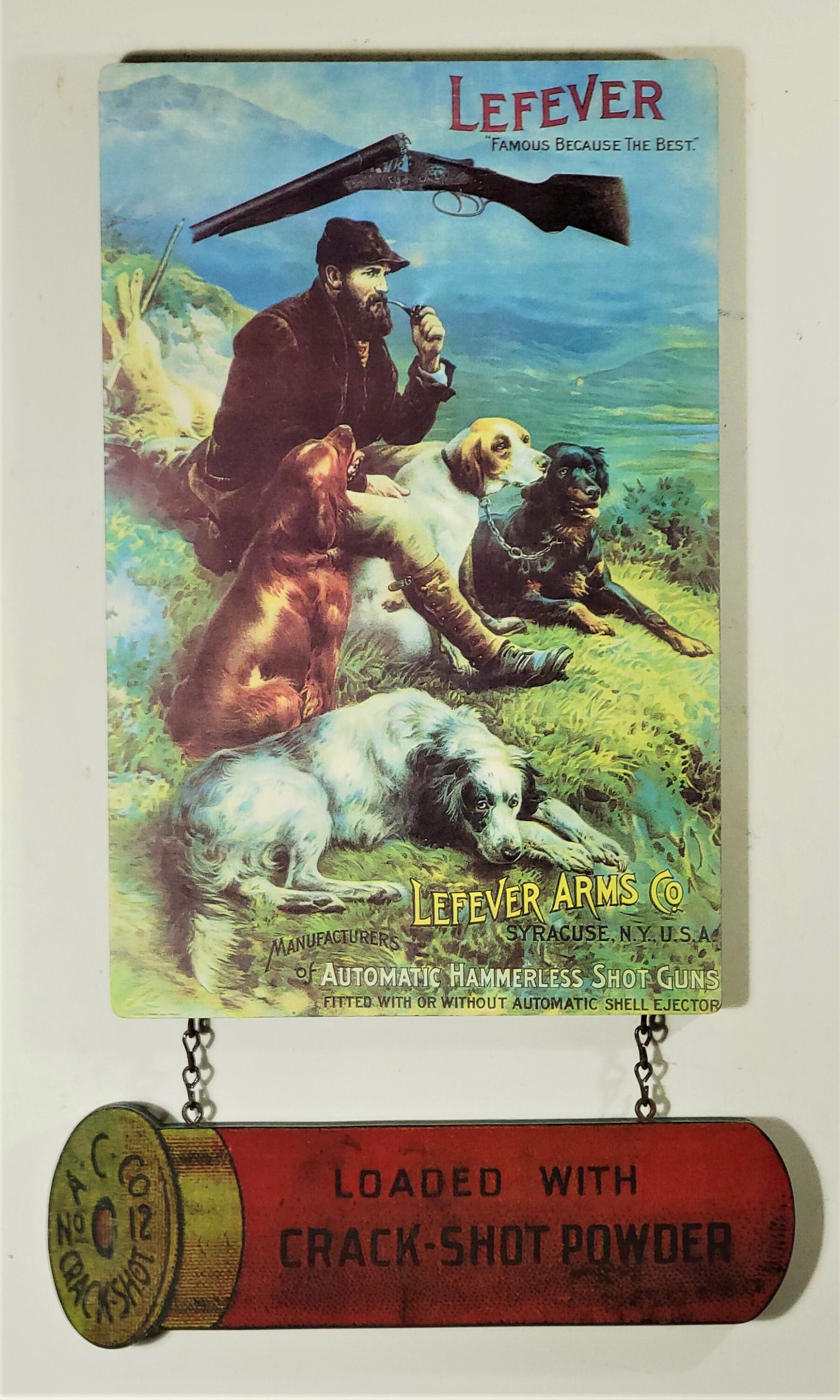 1883-1916 LEFEVER ARMS CO. Syracuse N.Y. Sign - Etsy