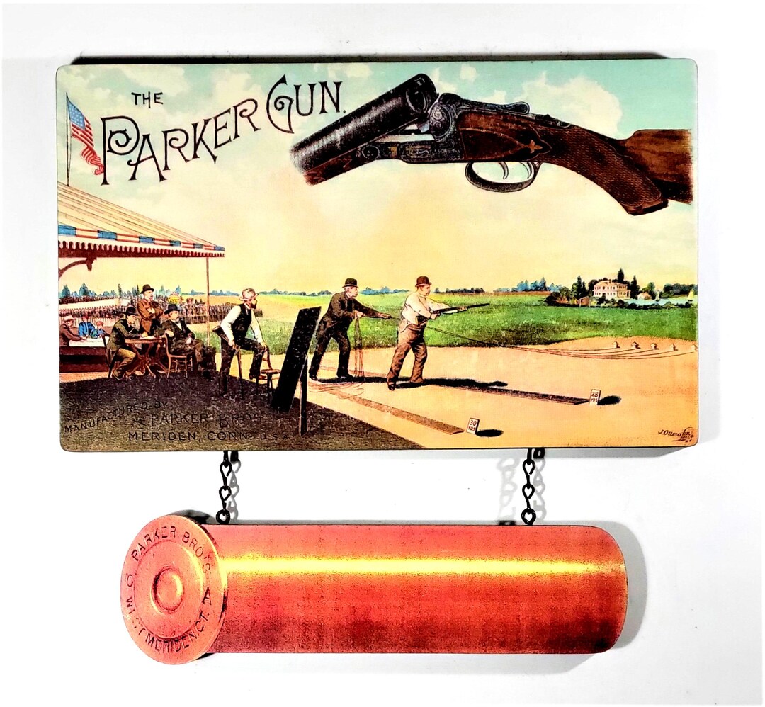The PARKER GUN ~ Victorian Shooting Competition at the Fairground Using ...