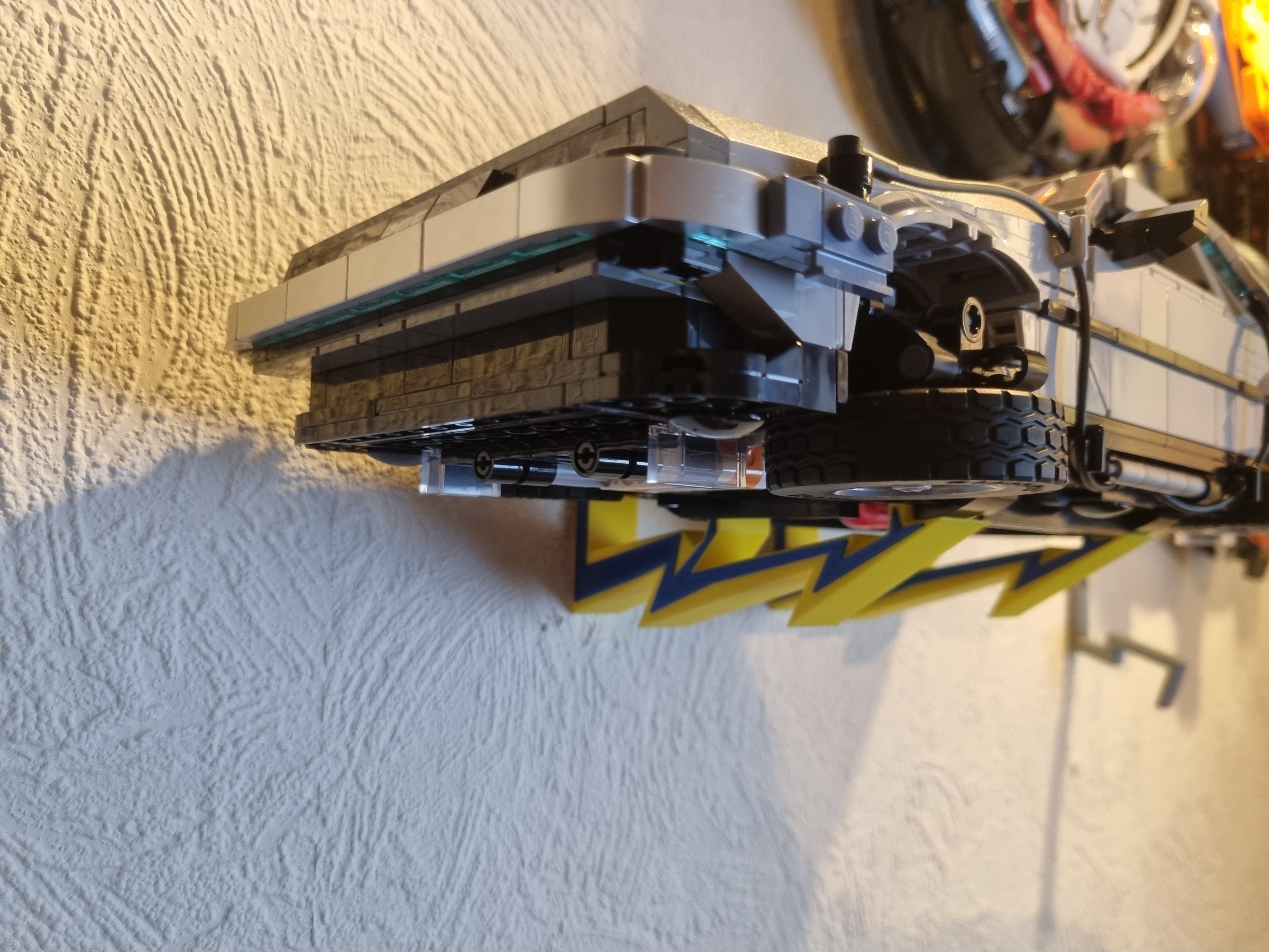 Wall Bracket For: Lego Delorean DMC-12 #10300 / 2 Designs Available! - Etsy