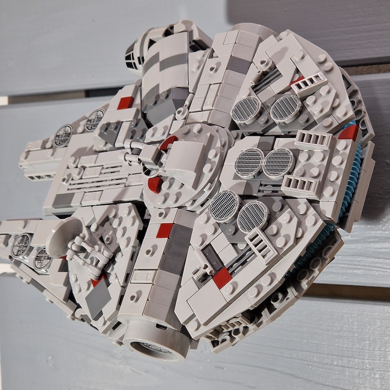 Ucs Millenium Falcon Wall Mount - Etsy