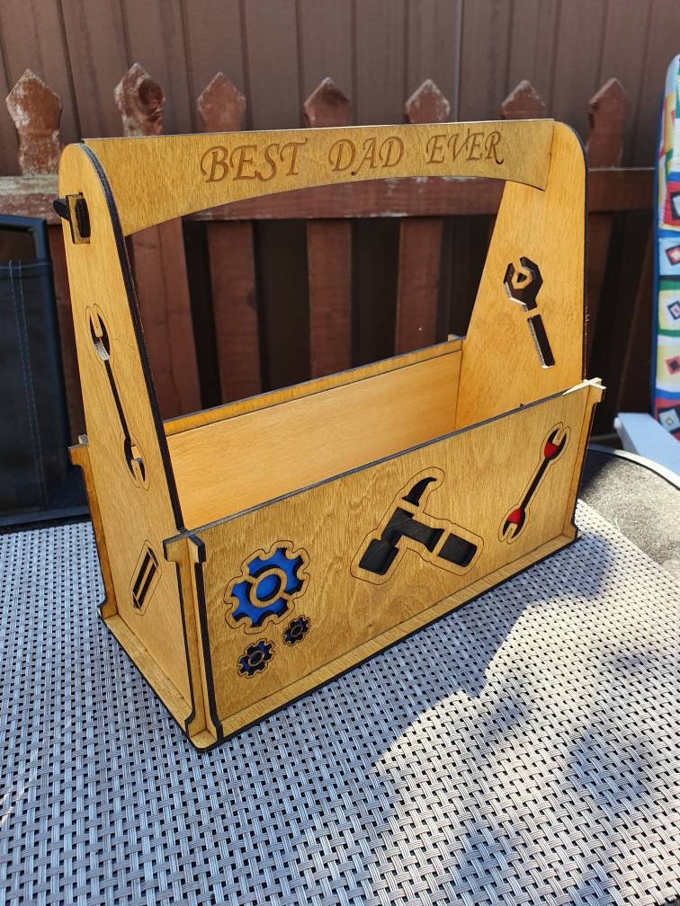 Dad's Tool Box Can Be Personalised Dad's Storage | Etsy