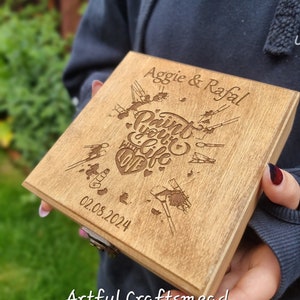 Unique Personalized Wedding Money Box for a Special Occasion, Gift for ...