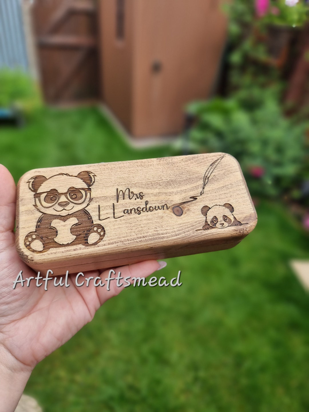 Personalized Wooden Pencil Cases: Unique and Handcrafted, Wooden Pen ...