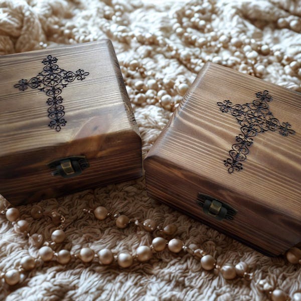 Religious Box Catholic - Etsy UK