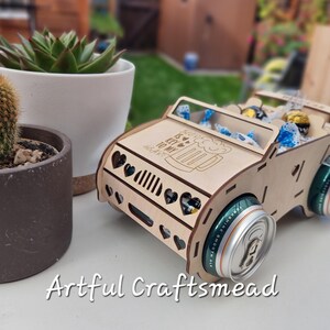 Introducing the Plywood Beer Car, Unique Gift for the Beer Lover in ...