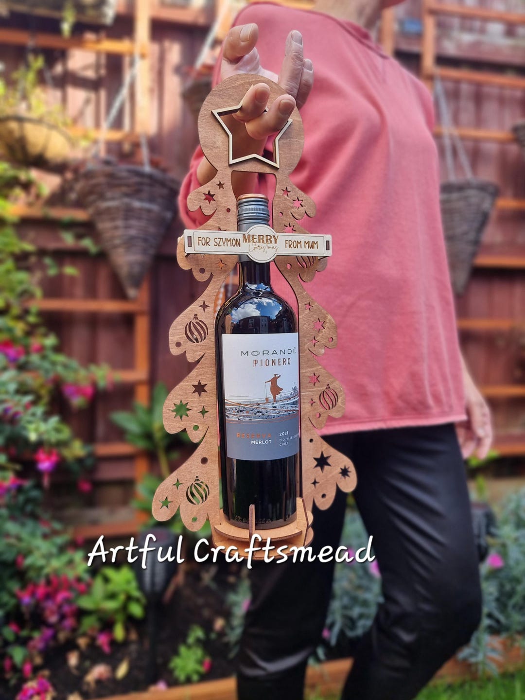 Elegant Wine Carrier - Perfect for the Festive Season, Wine Alcohol ...