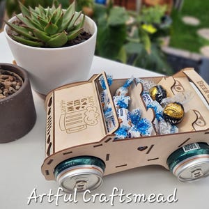 Introducing the Plywood Beer Car, Unique Gift for the Beer Lover in ...