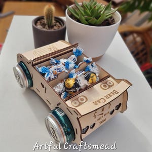 Introducing the Plywood Beer Car, Unique Gift for the Beer Lover in ...