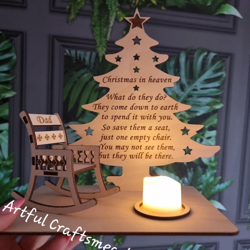 Christmas Chair Poem - Etsy