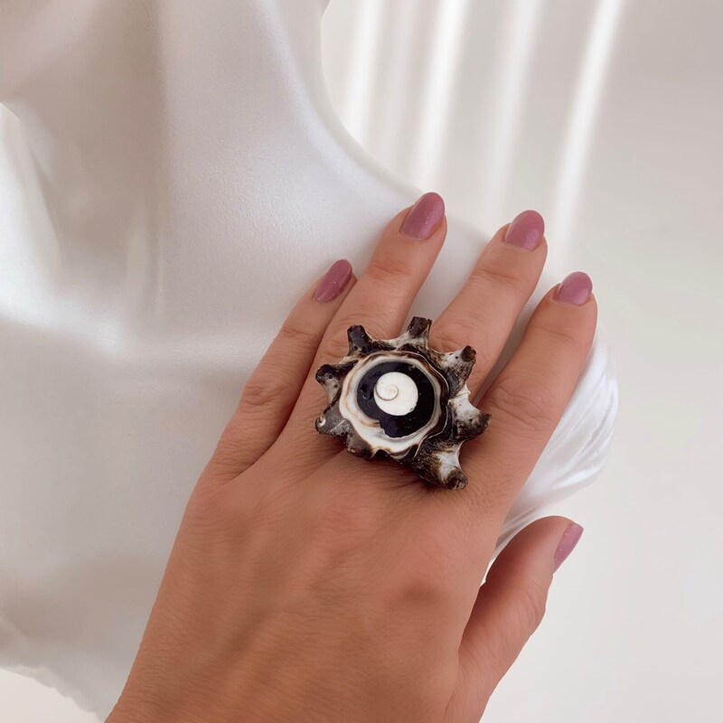 Seashell Ring - Etsy