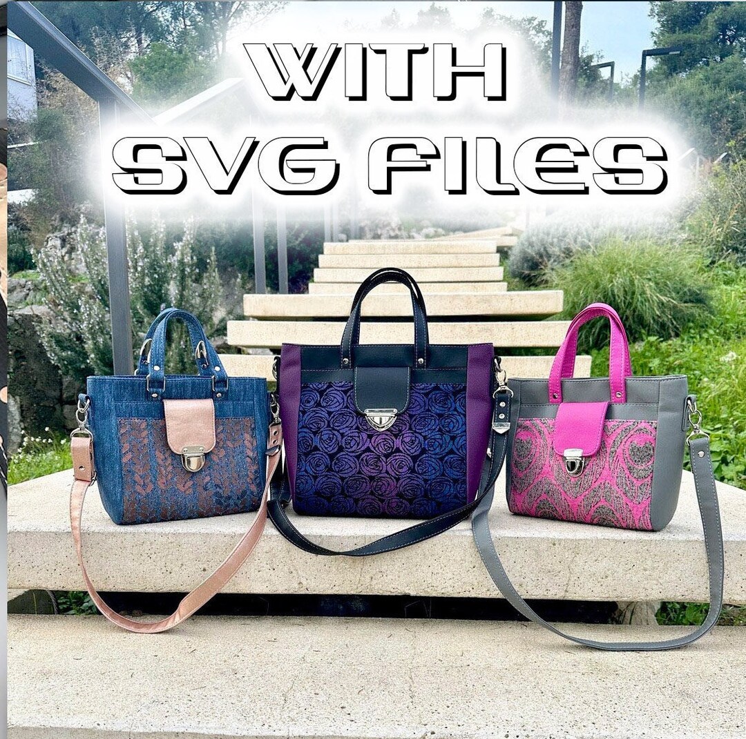 Elpis Handbag With SVG Files DEJA Designs Pdf Pattern - Etsy
