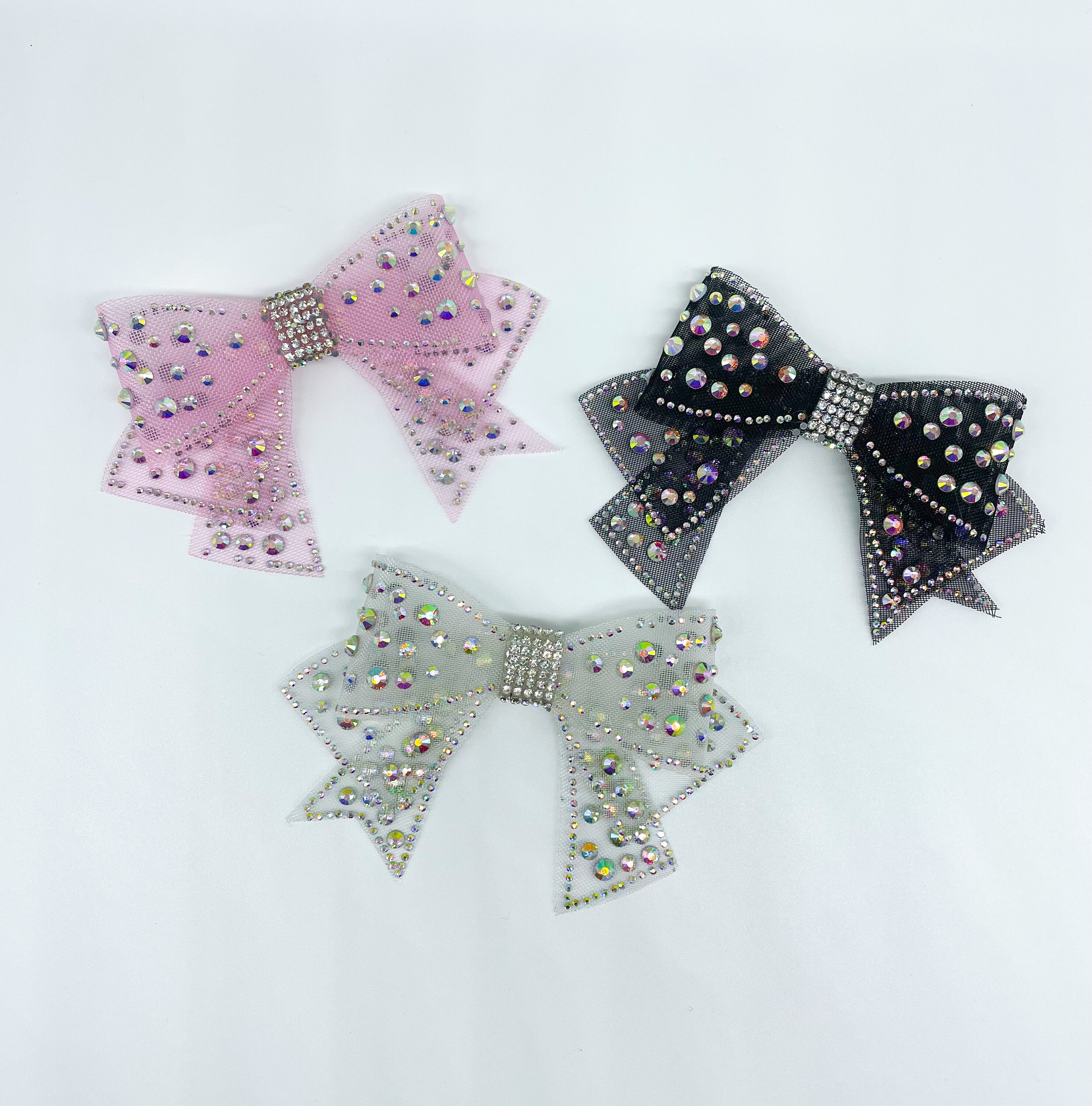 Rhinestone Glitter Bow Crocs Charms . Pretty Bow Charms - Etsy
