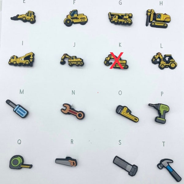 Construction Crocs - Etsy