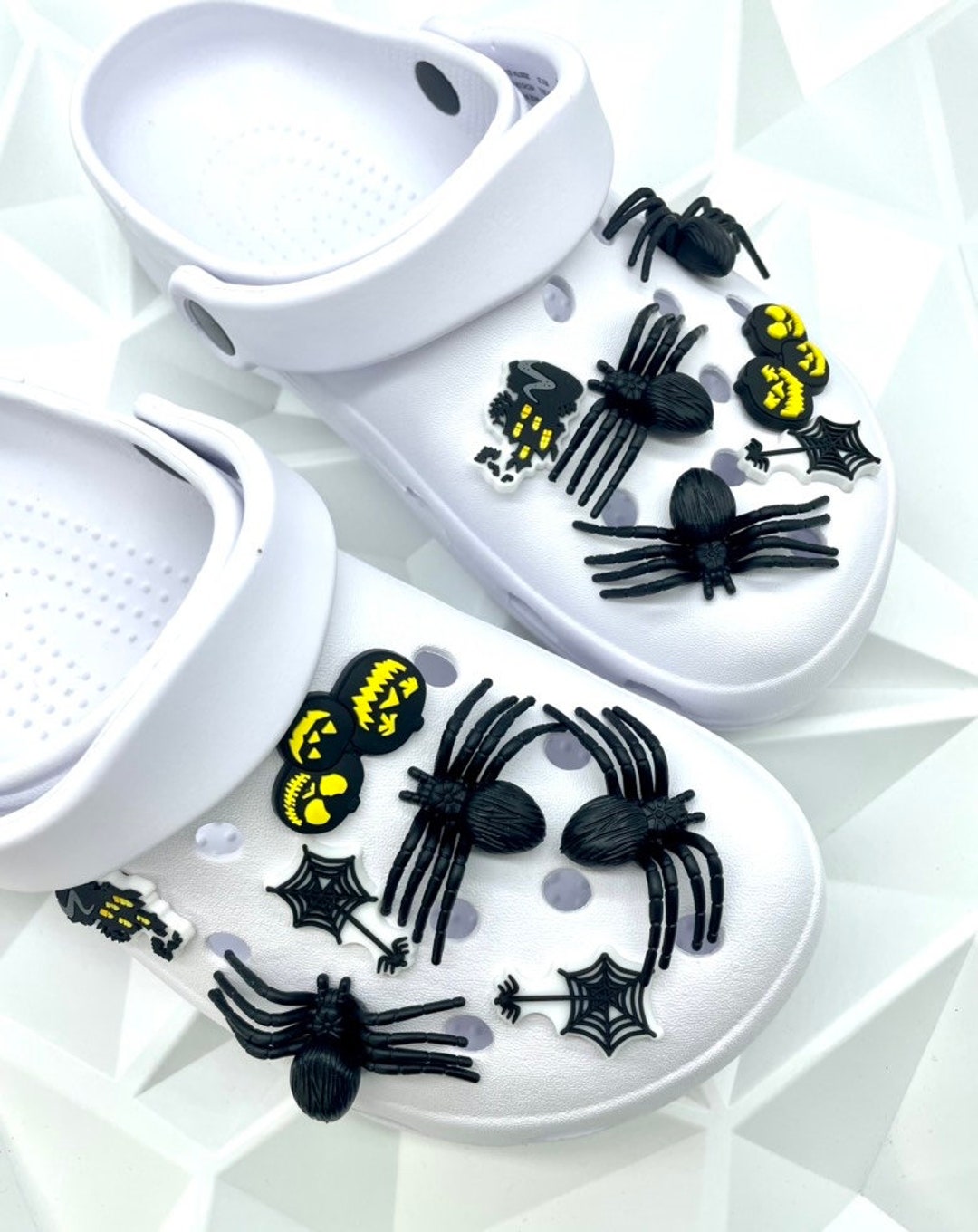 Spooky Croc Charm: Spider, Skeleton, Ghost, Bat, Vampire - Etsy