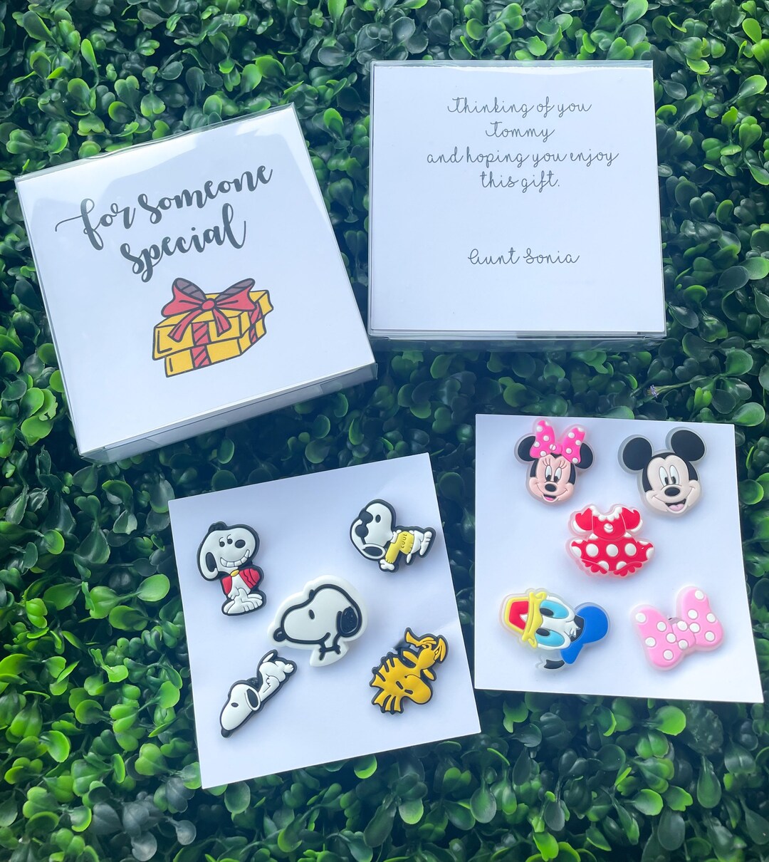 Gift Wrap Option. Gift Box for Croc Charm. Customized Message Card ...