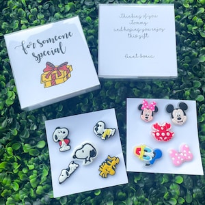 Gift Wrap Option. Gift Box for Croc Charm. Customized Message Card ...