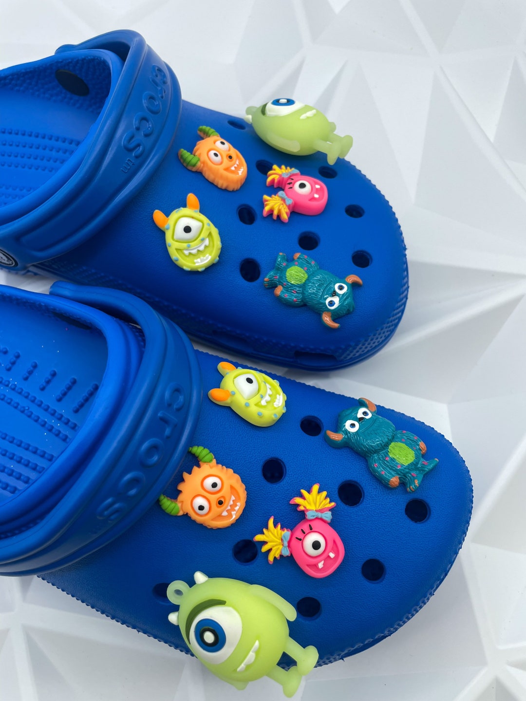 Monster Croc Charm Set of 6. 2d Croc Charms - Etsy