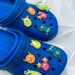 Monster Croc Charm Set of 6. 2d Croc Charms - Etsy