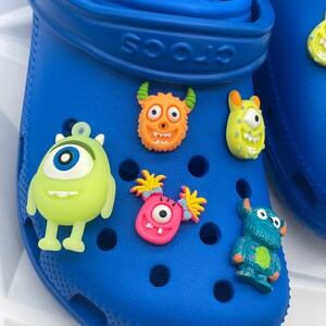 Monster Croc Charm Set of 6. 2d Croc Charms - Etsy