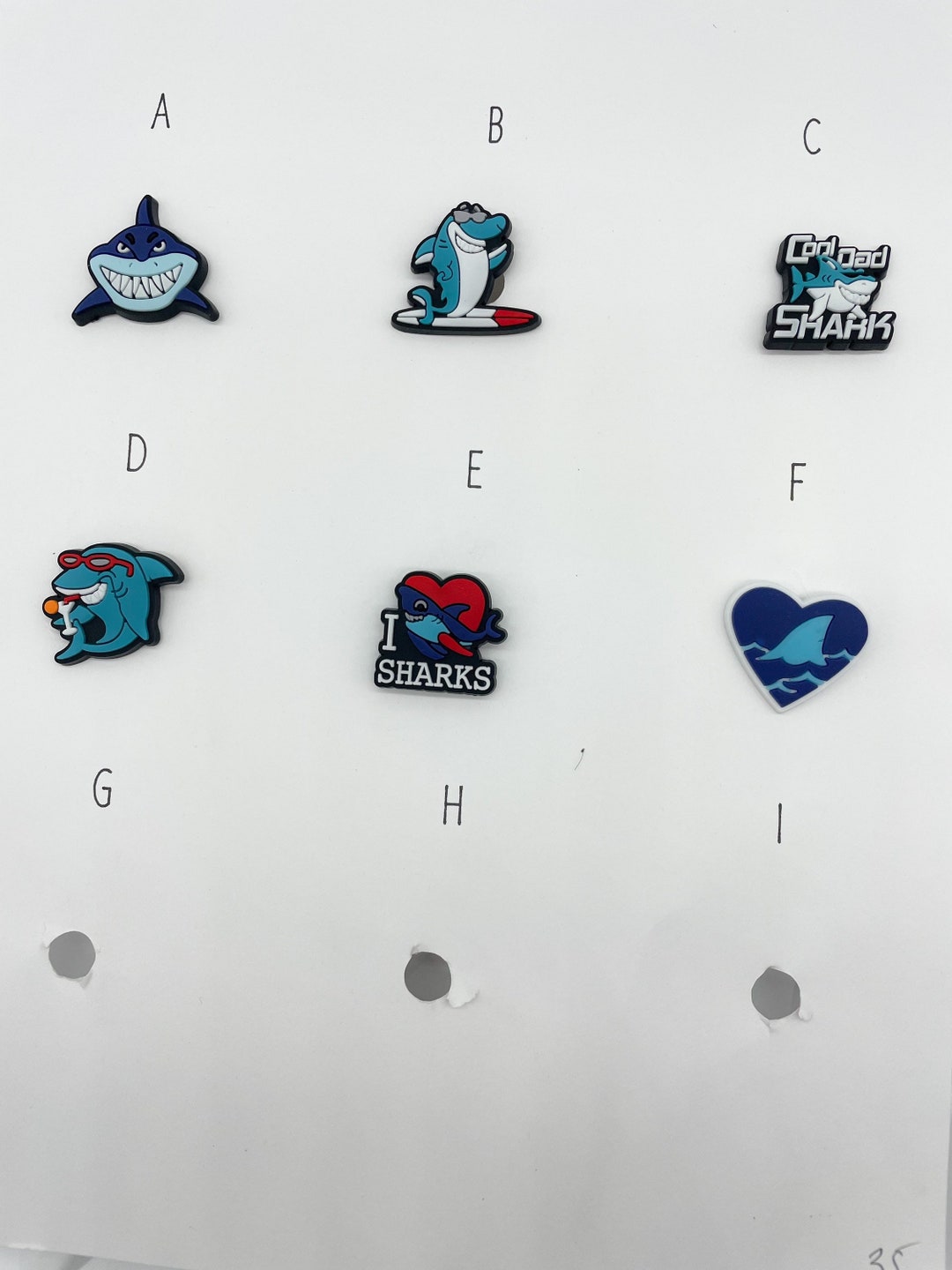 Shark Croc Charms. Baby Shark Croc Charm. Shark Party Favors. Kids ...